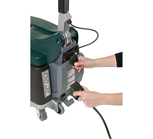 Speed Scrub 15B Battery Walk-Behind Micro Scrubber | Nobles